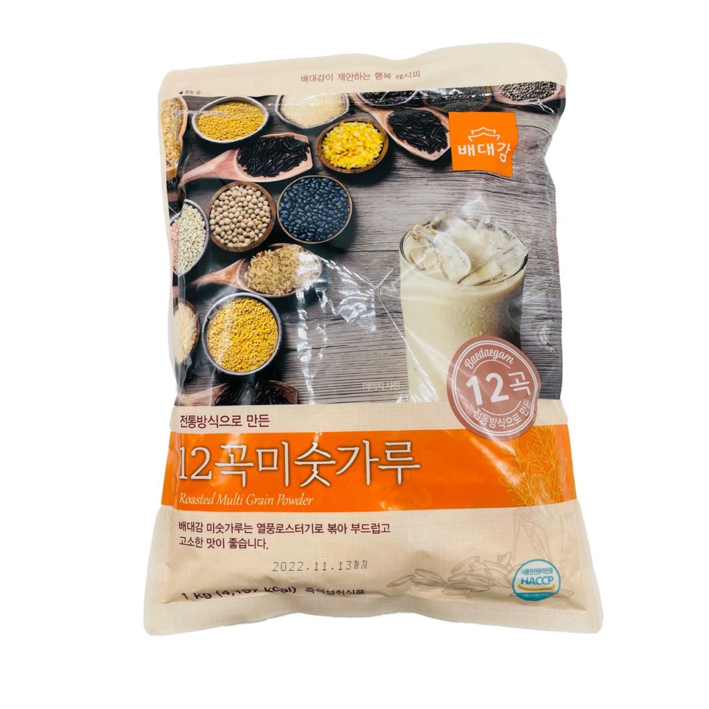 Roasted grains powder(Misutgaru) 1kg Best før : 28.01.2024 – Gogomall